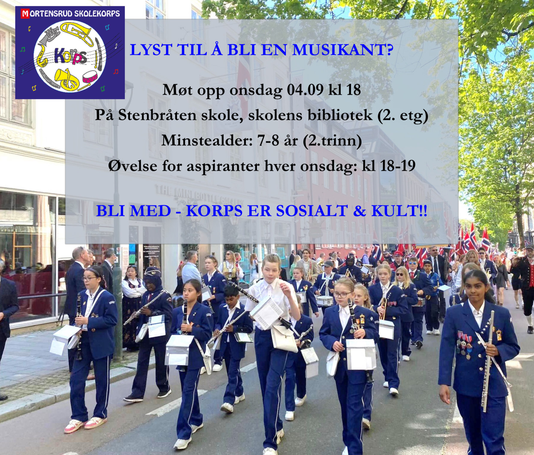 Lyst til å bli en musikant?